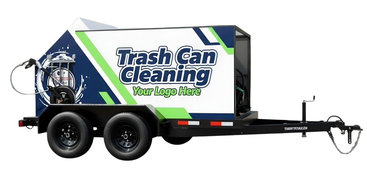Professional Trash Bin Cleaning Trailers for 2025 | Clean Bin Trailers